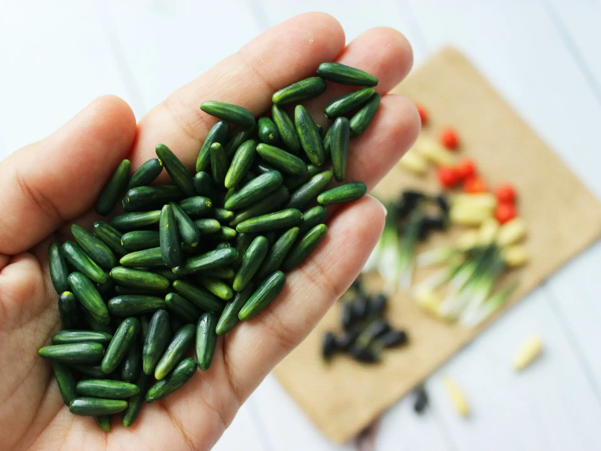 Miniature Cucumber 1:12 Miniature Vegetables Realistic miniatures ...