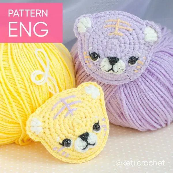 Tiger Amigurumi Crochet Pattern - DailyDoll Shop