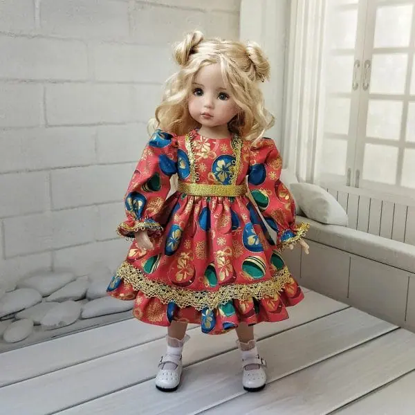 Little Darling red dress - DailyDoll Shop