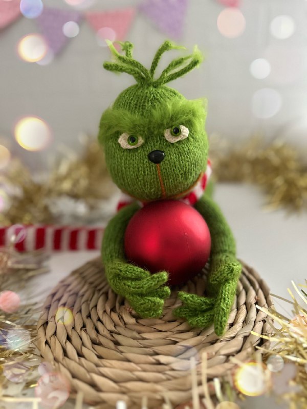 Grinch knitting pattern