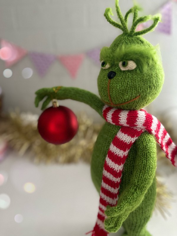 Grinch knitting pattern