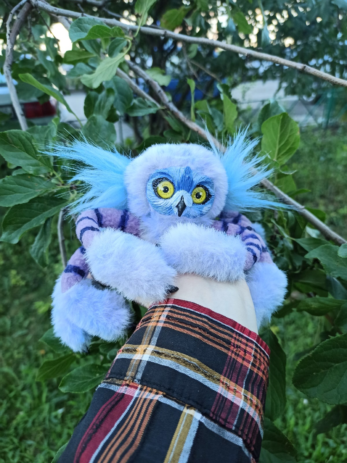 Spider-Owl art doll Open for commission, personal order.