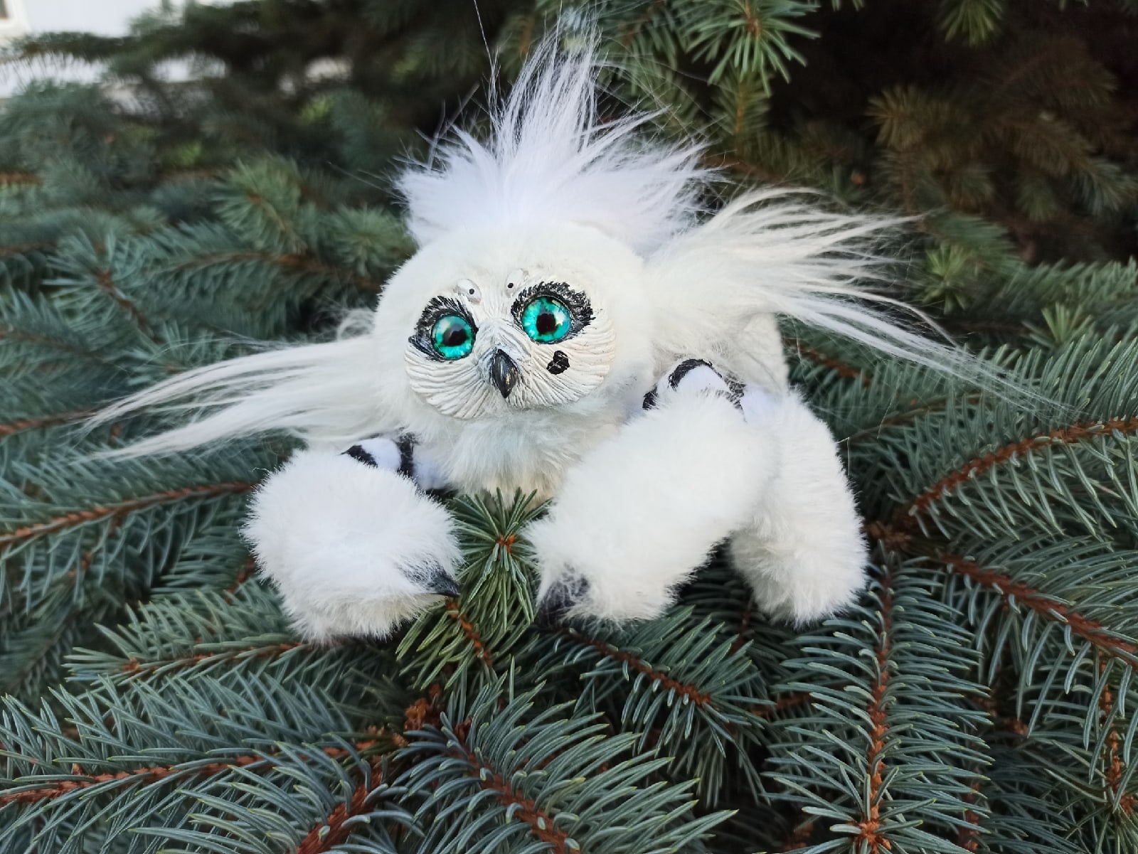Spider-Owl art doll Open for commission, personal order.