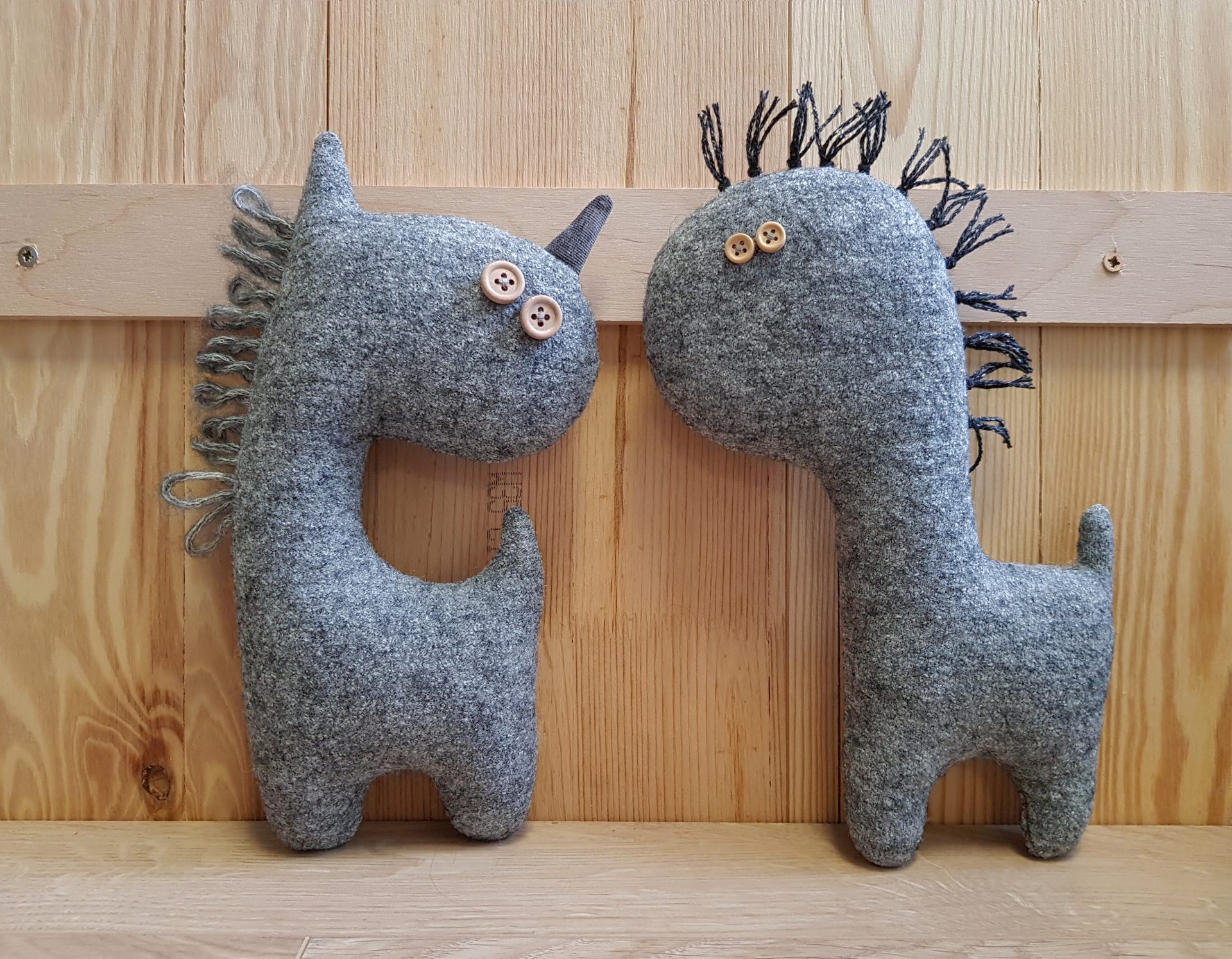 stuffed Horse sewing pattern PDF tutorial - DailyDoll Shop