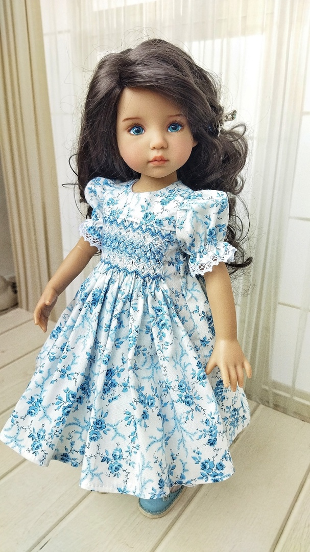Frost pattern dress - DailyDoll Shop