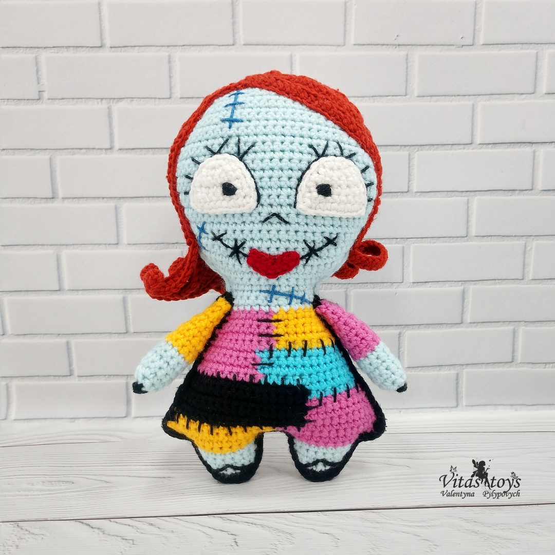 Amigurumi toy pattern RagDoll Sally Crochet toy pattern