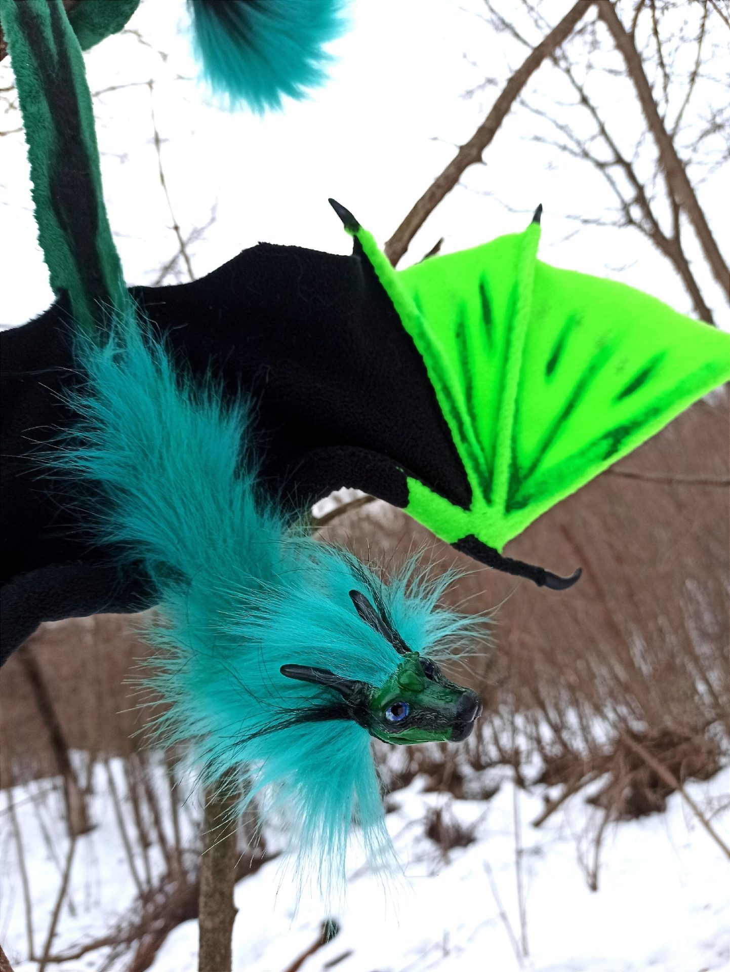 Amphithere, Amphitere dragon art doll