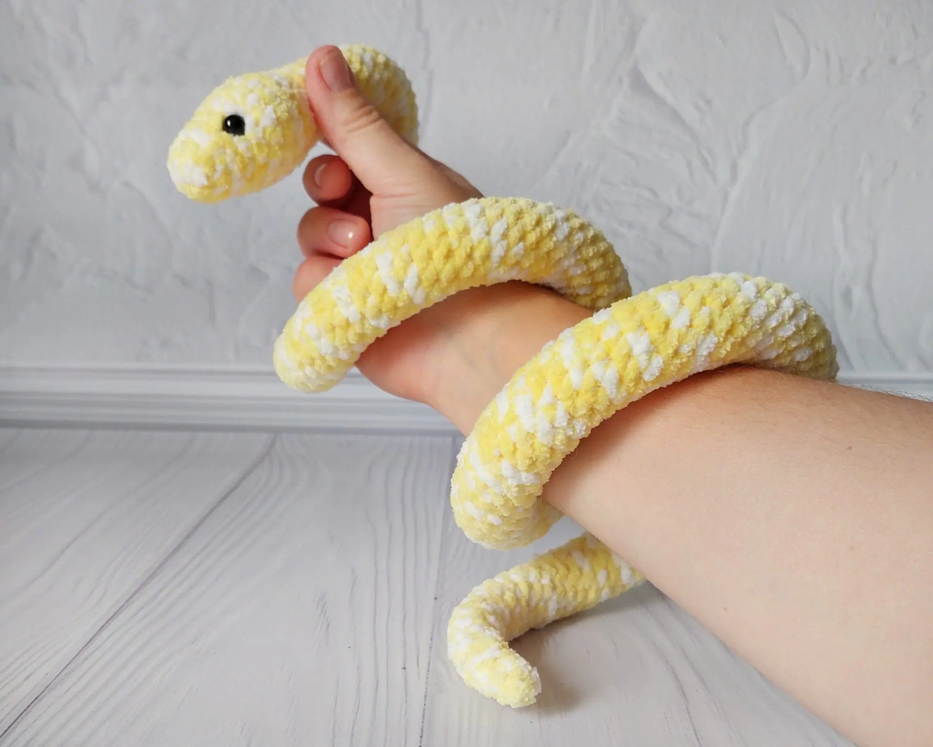 Stuffed snake. Cute snake. love snake. - DailyDoll Shop