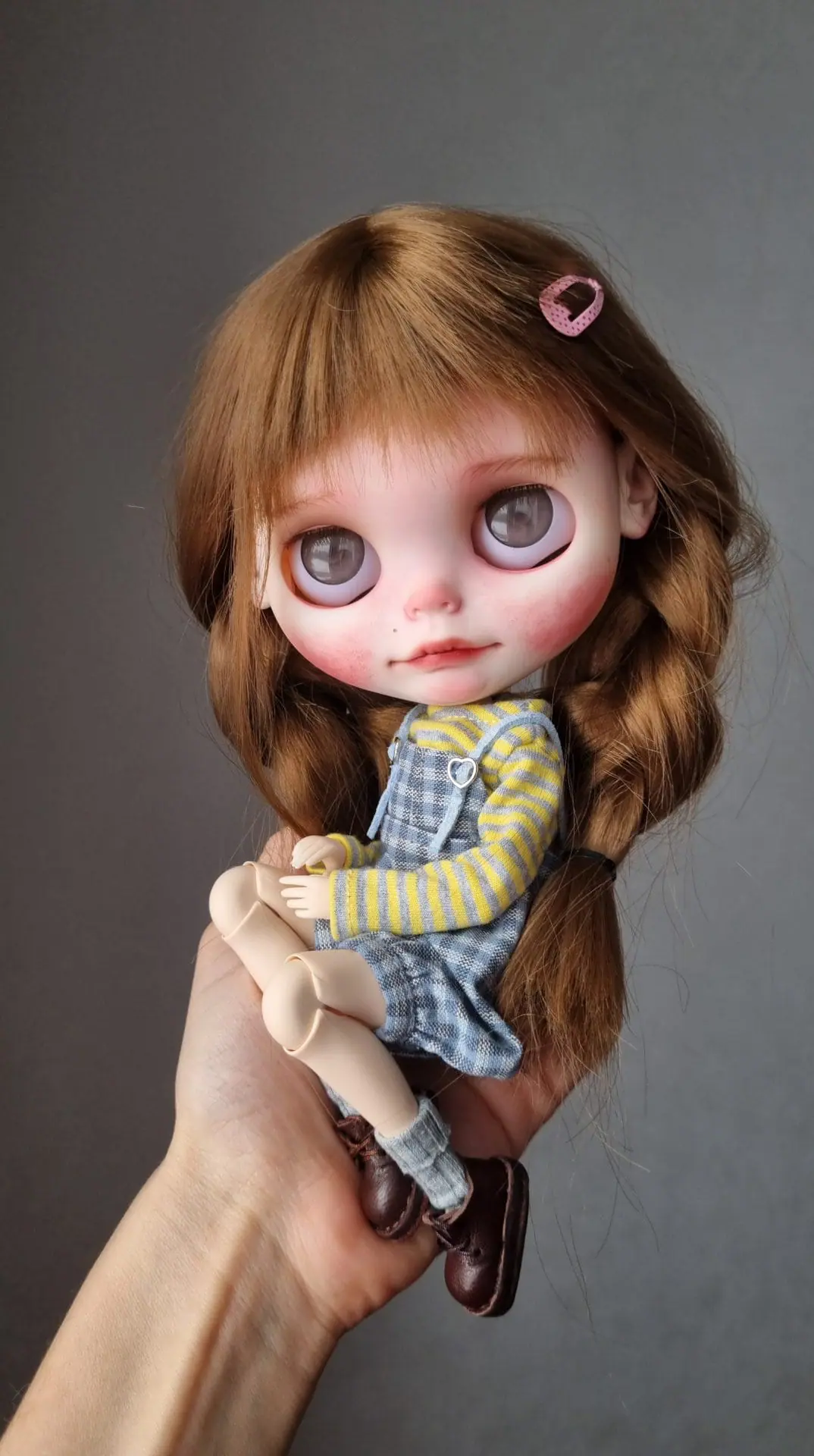 Blythe custom doll on obitsu 22 body - DailyDoll Shop