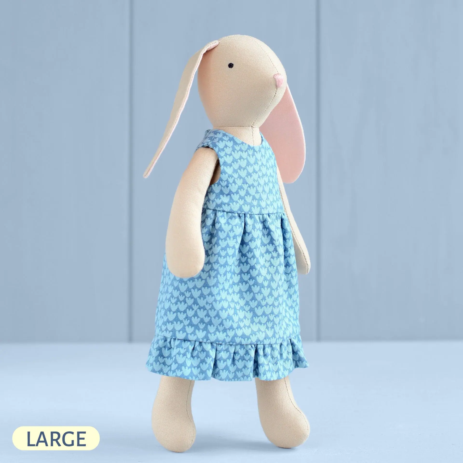 PDF Large Bunny with Floppy Ears Sewing Pattern - DailyDoll Shop