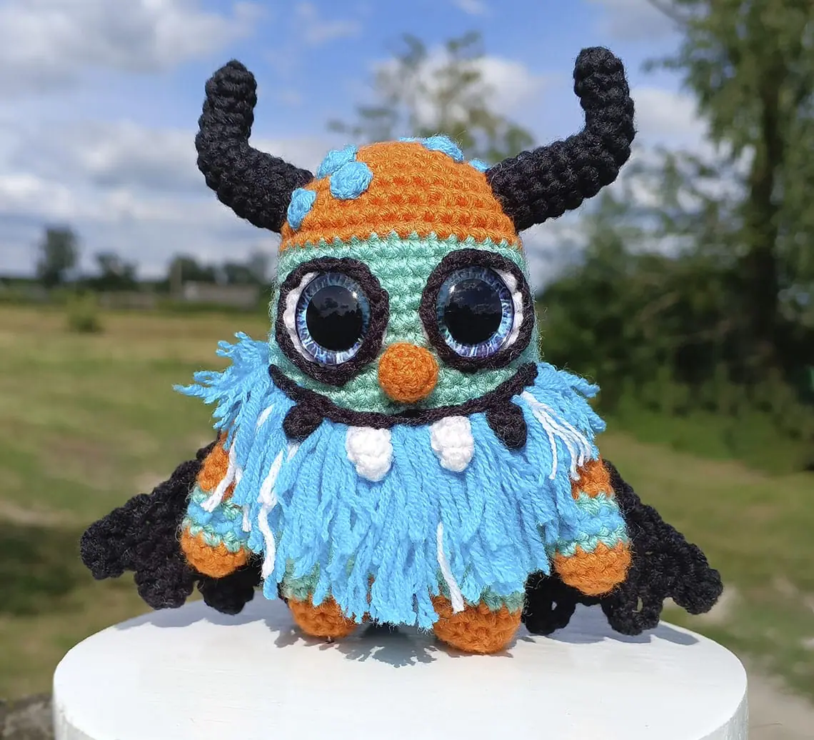 Cute Monster Halloween crochet pattern, Monster Amigurumi PDF ...