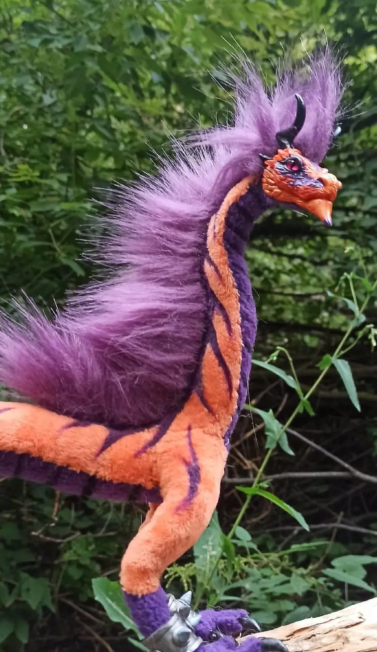 Lindworm Dragon Ooak is ready to ship Dragon Ooak