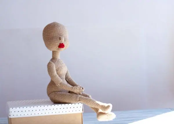 Easy Crochet Doll Body Pattern with Step-by-Step Instructions ...