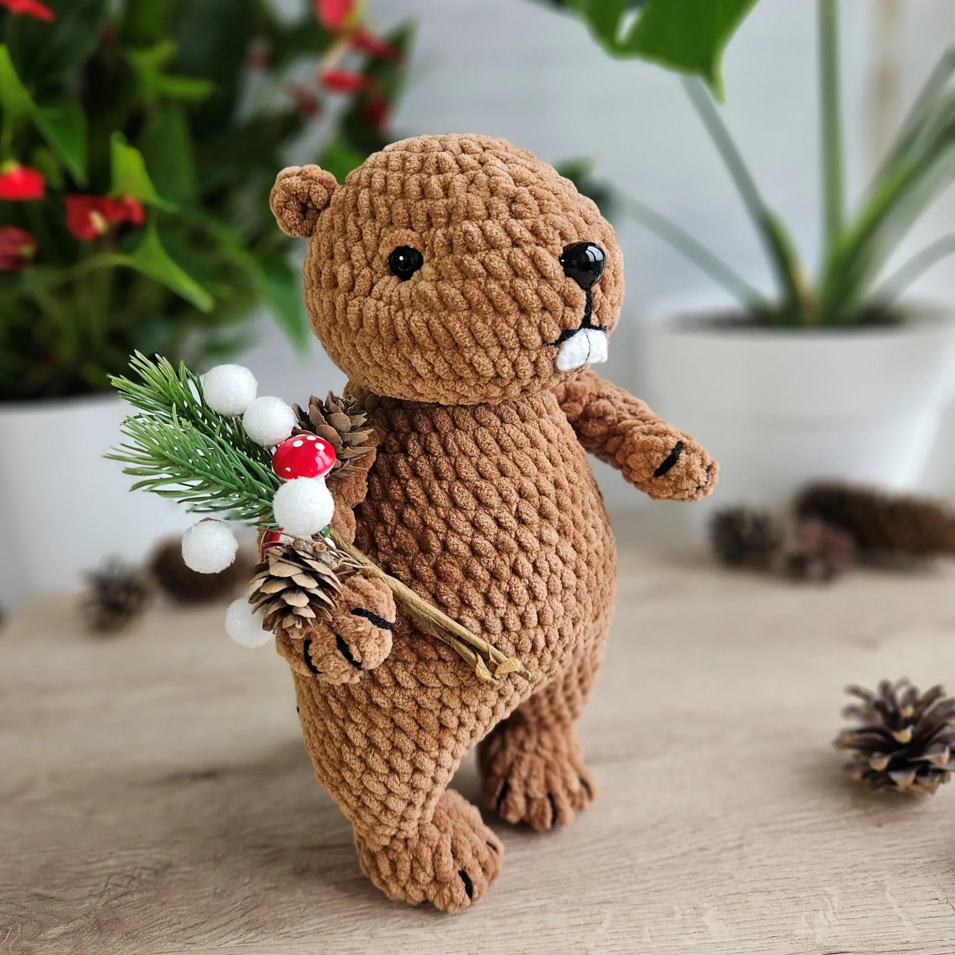BEAVER and NUTRIA crochet pattern (or Capybara, Otter, Muskrat ...