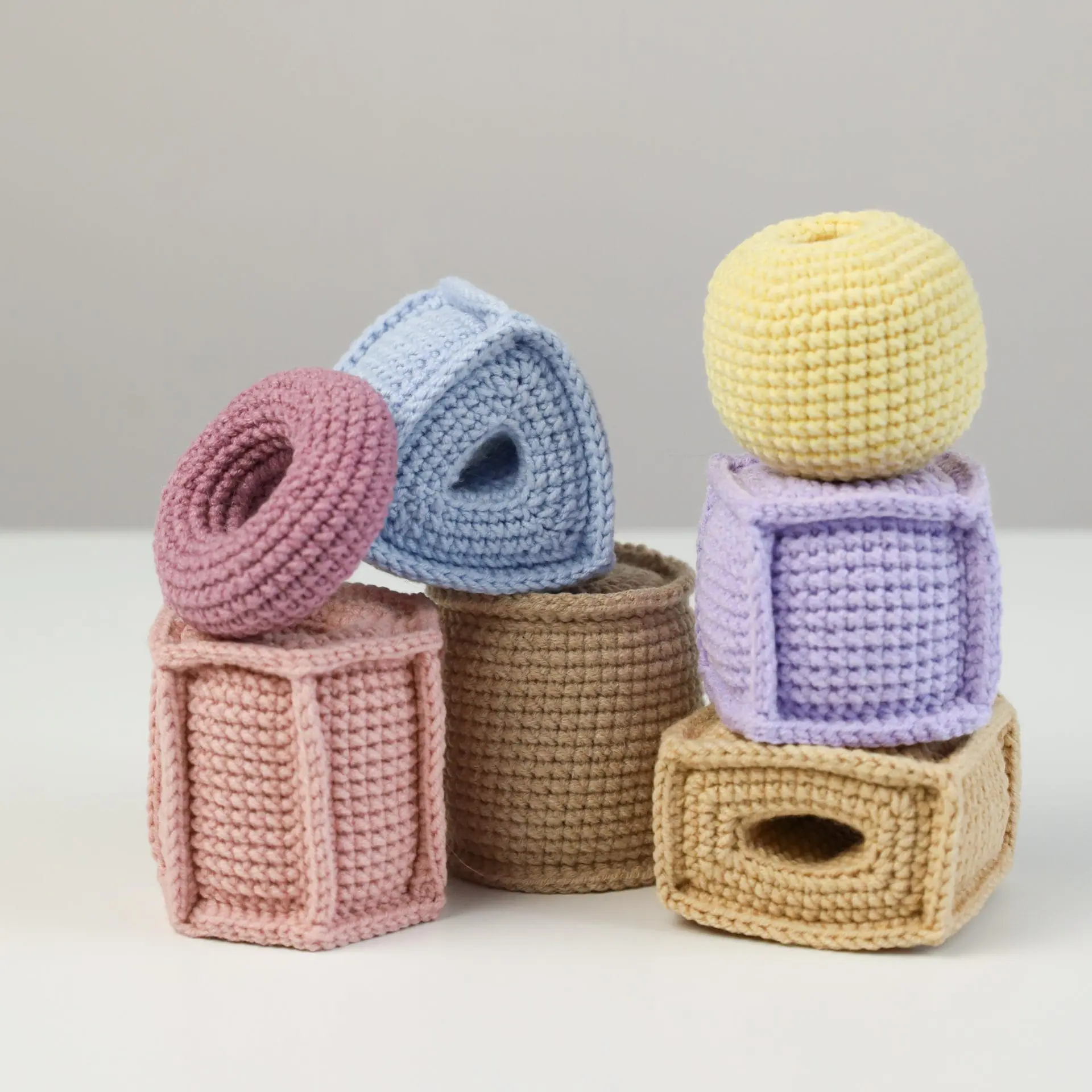 Crochet pattern Lacing shapes - DailyDoll Shop