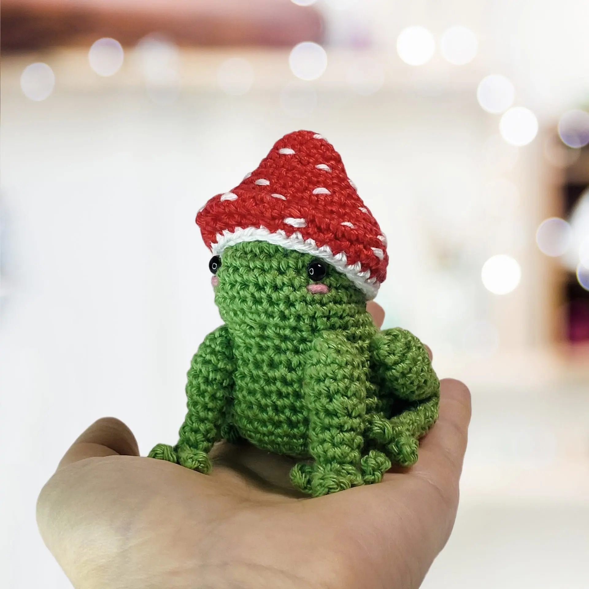 Crochet Frog Hat Pattern