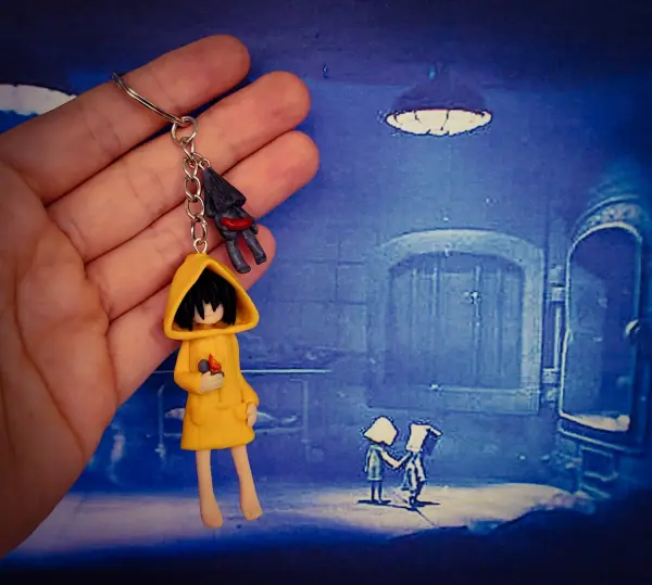 Little nightmares Six keychain figure - DailyDoll Shop