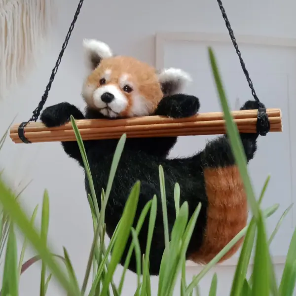 Available Realistic Miniature crochet Red Panda