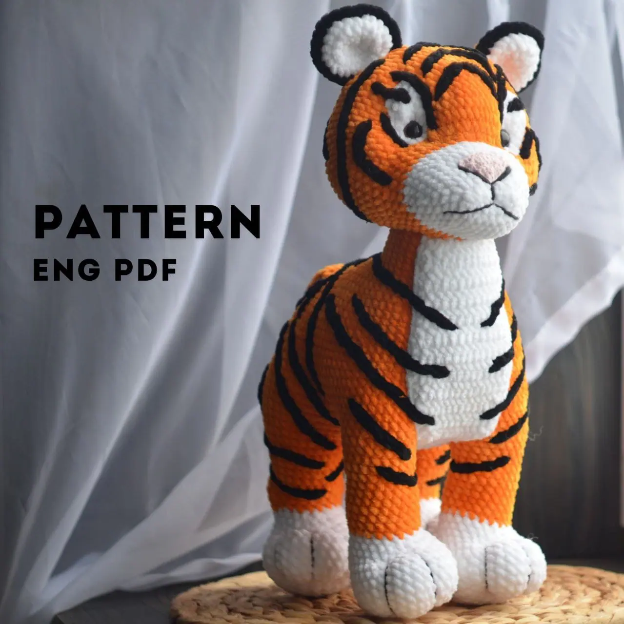 Crochet pattern Tiger
