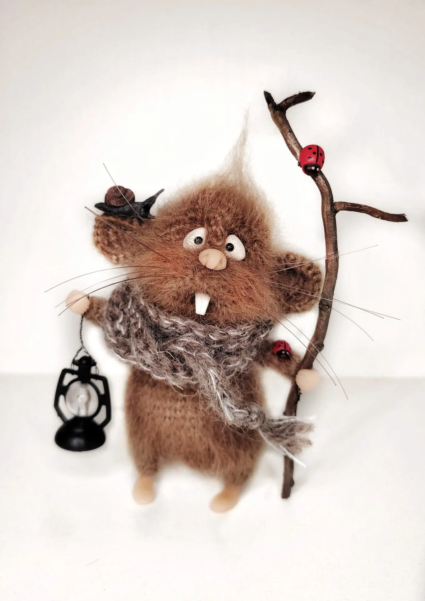 Forest mouse - funny stuffed animal