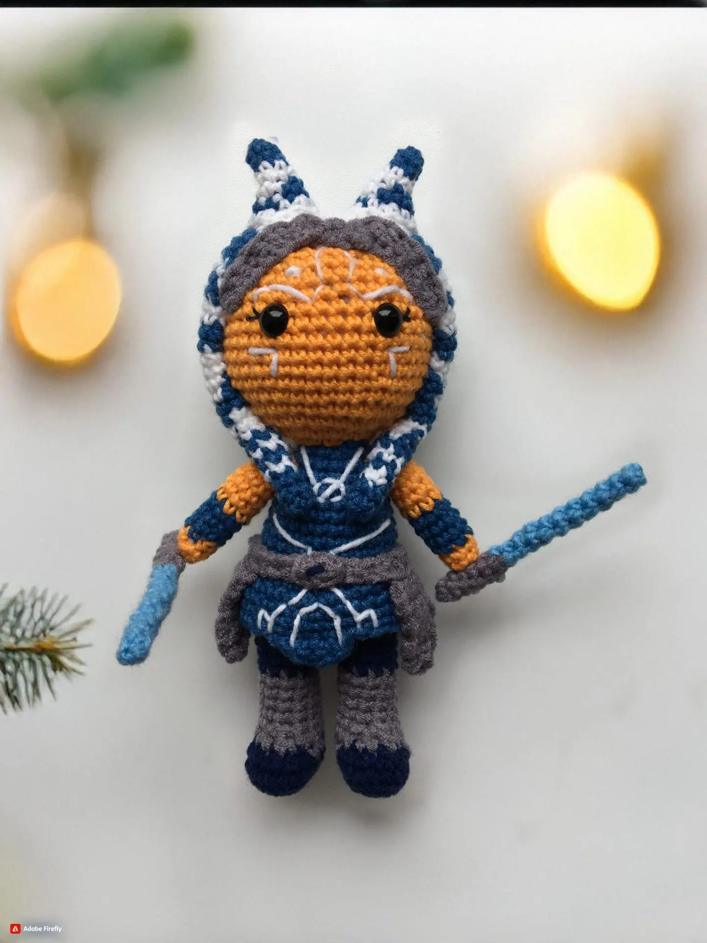 Ahsoka Tano crochet pattern PDF, Star Wars amigurumi - DailyDoll Shop