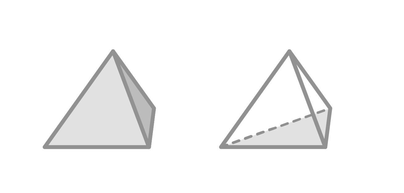 Identifying 3D Shapes From 2D Shapes Maths Explanation Exercises