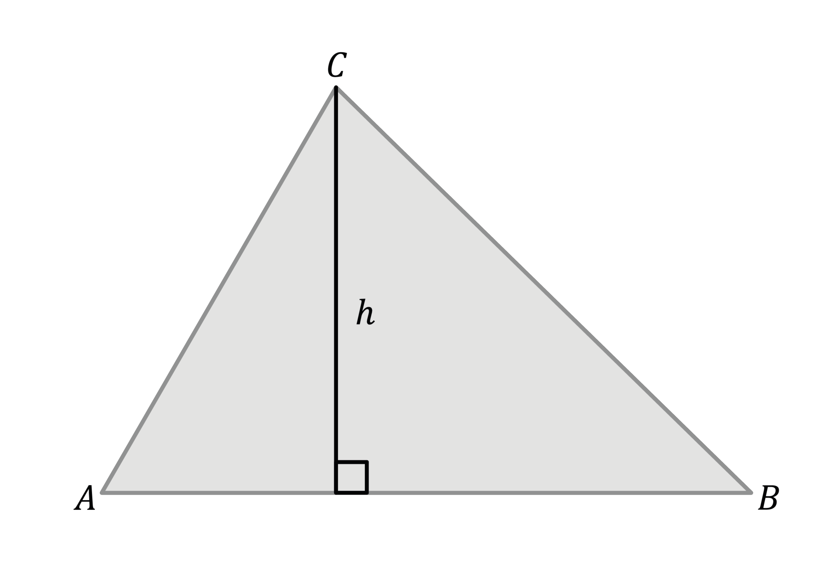 Altezze di un triangolo - Matematica : Spiegazioni ed Esercizi - evulpo