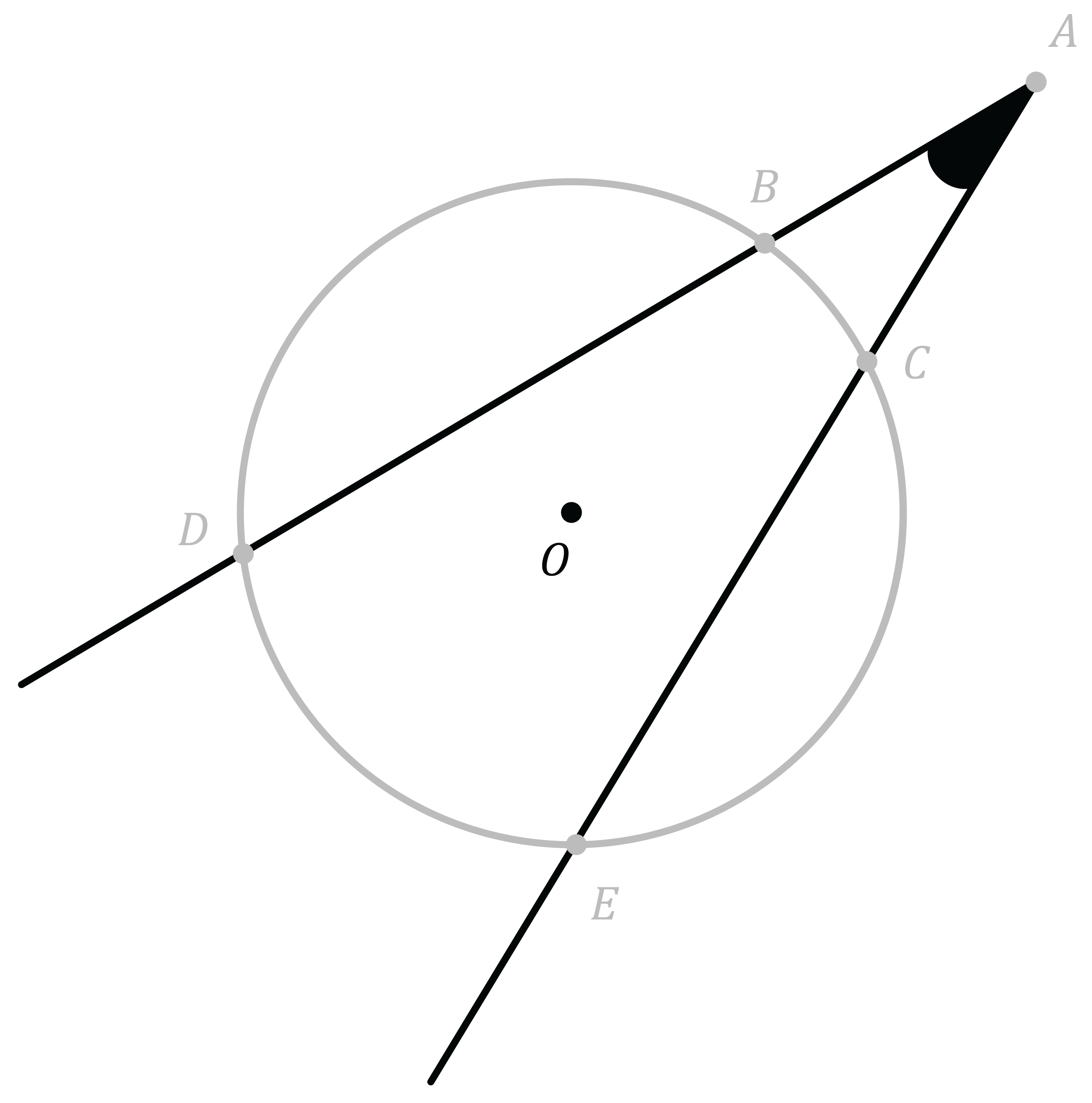 Ângulos inscritos e excêntricos a uma circunferência - Matemática ...