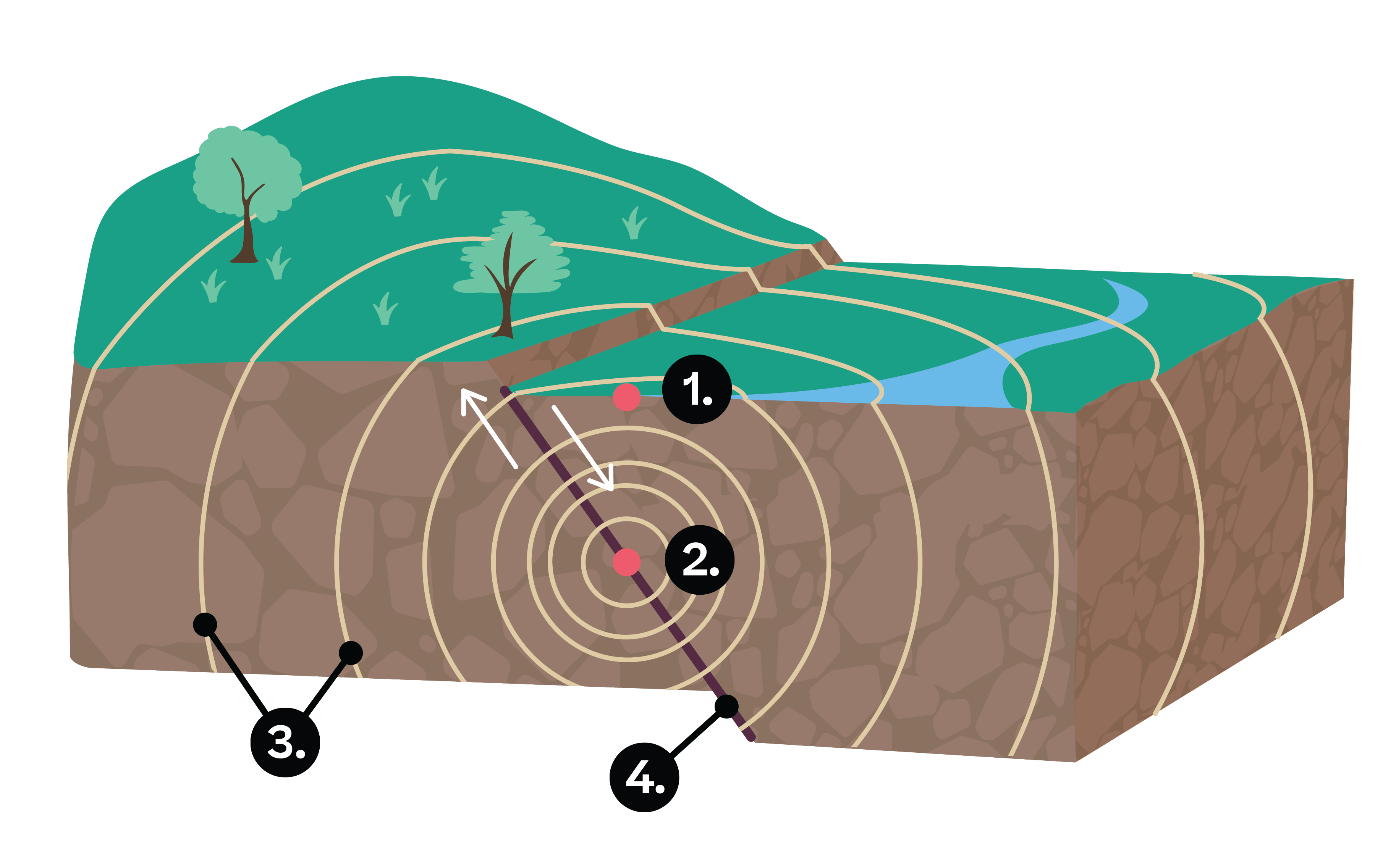 Origem e ocorrência de sismos - Ciências Naturais : Explicação e ...