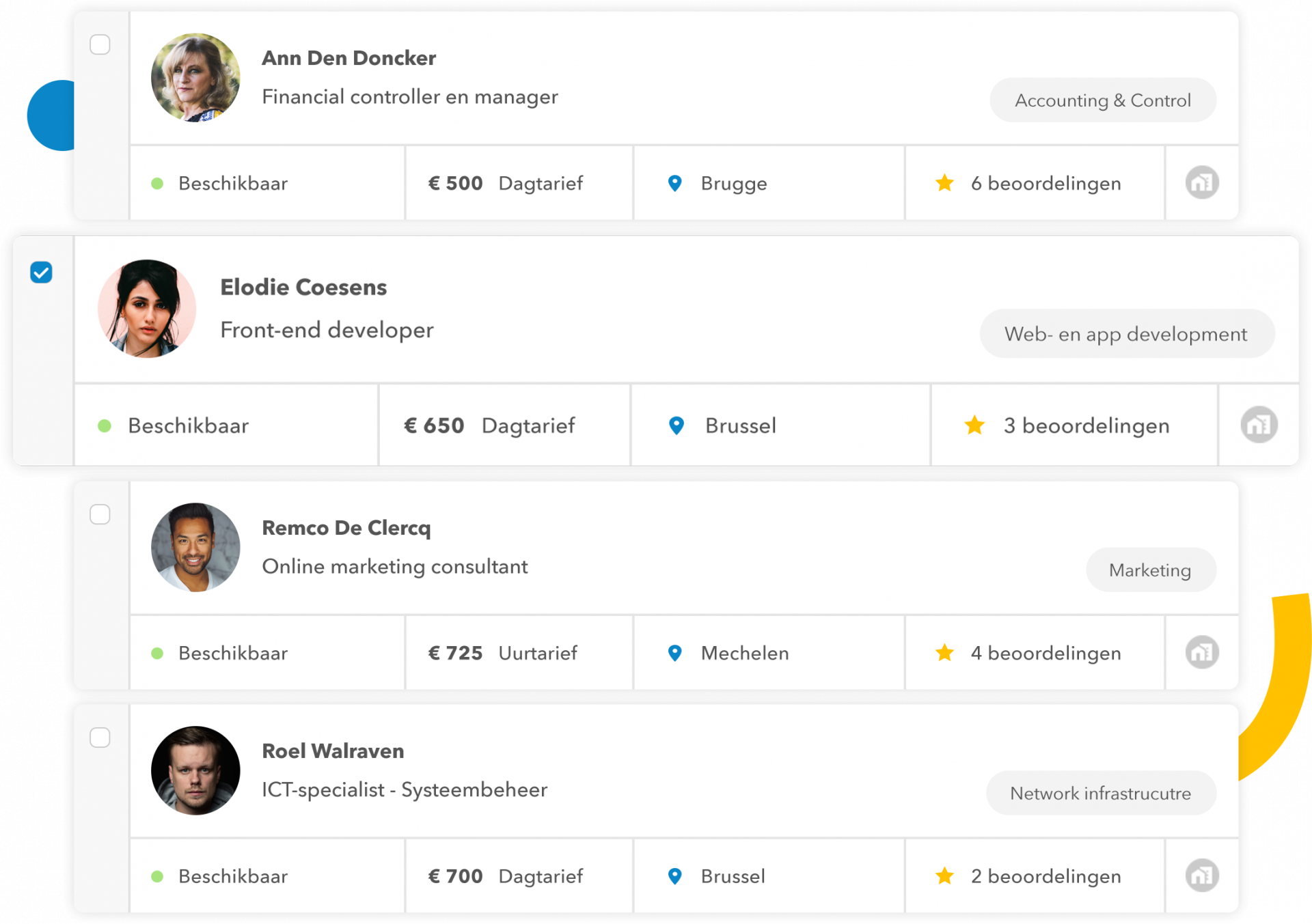 Jellow - Het meest sympathieke freelancenetwerk