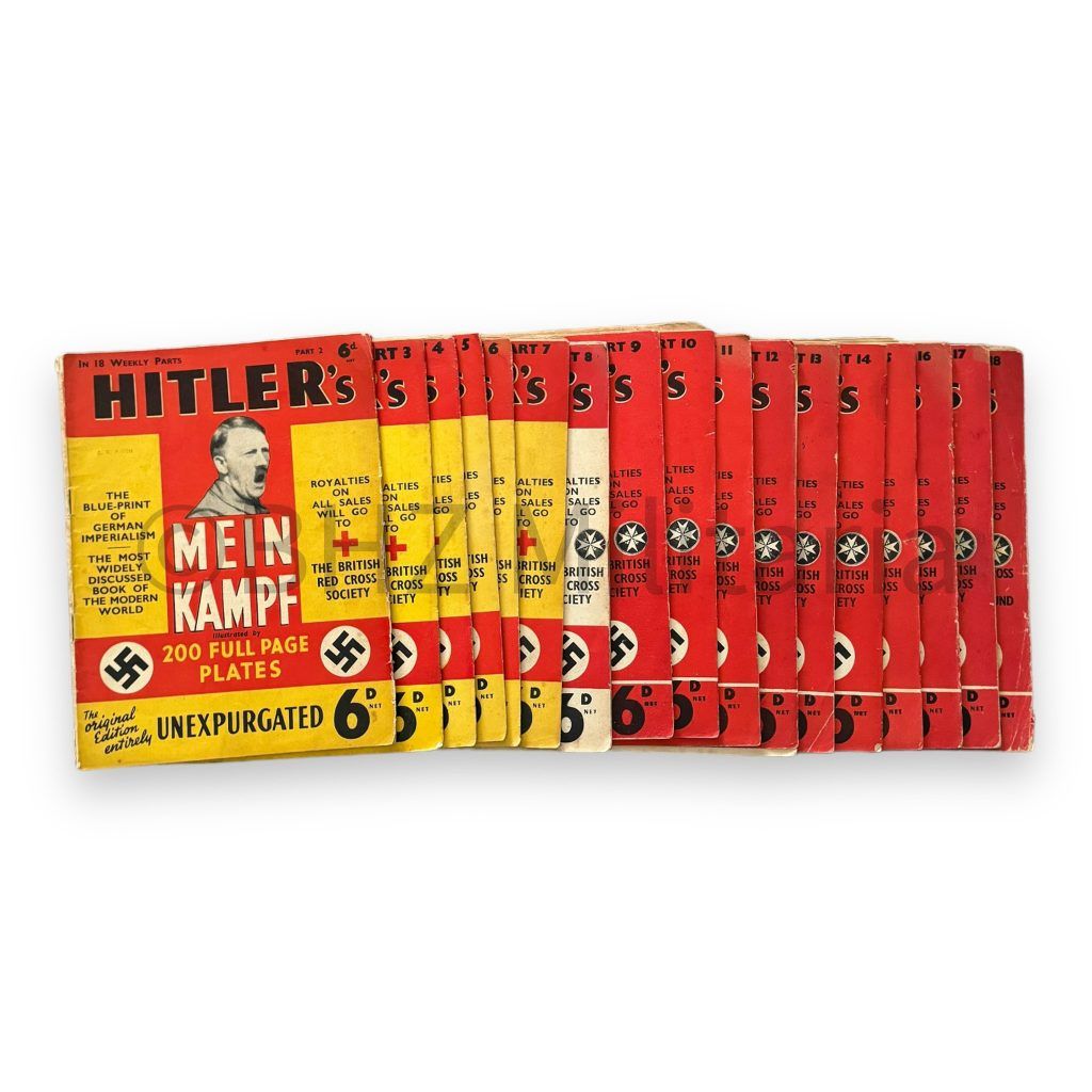 Adolf Hitler Mein Kampf Illustrated Weekly Parts Edition 2-18 - BHZ ...