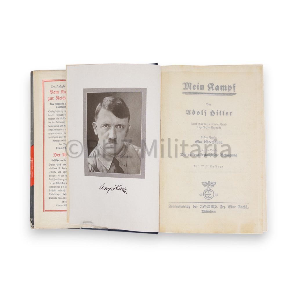 Mein Kampf - Adolf Hitler - 1936 - BHZ Militaria