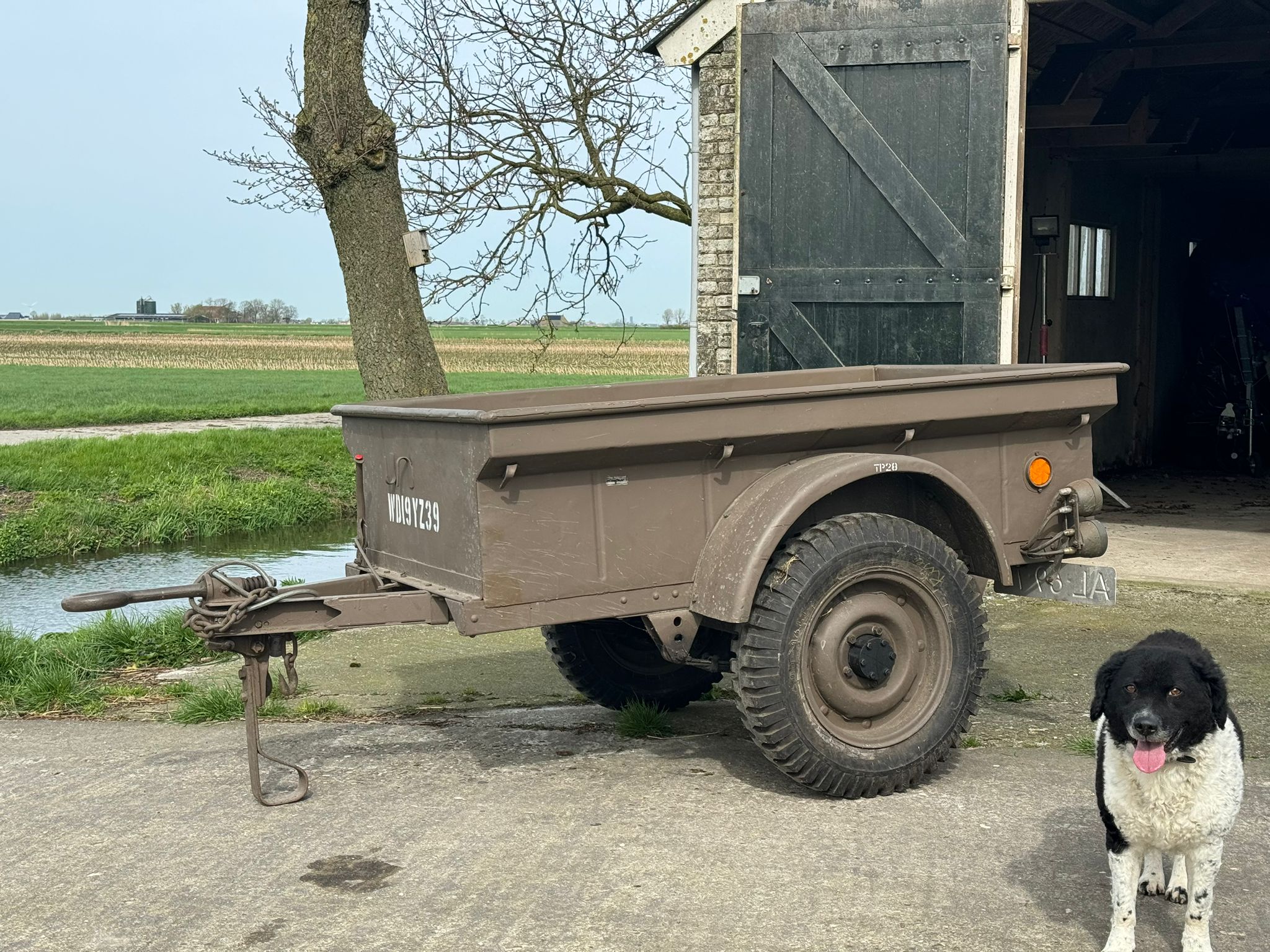 U.S MBT 1/4 Jeep trailer - Byf41