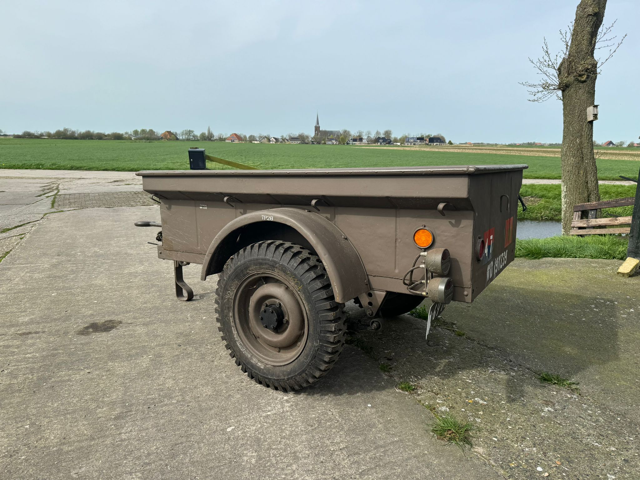 U.S MBT 1/4 Jeep trailer - Byf41