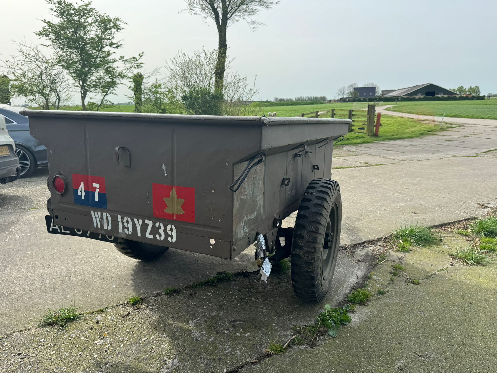 U.S MBT 1/4 Jeep trailer - Byf41