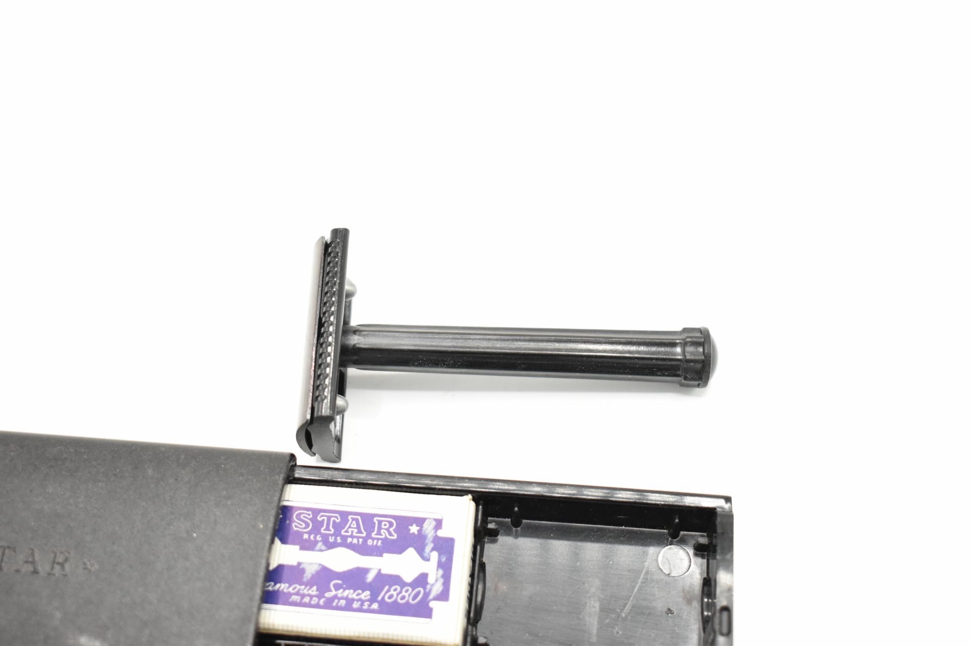 U.S WW2 Star dubble razor shaving kit – Byf41