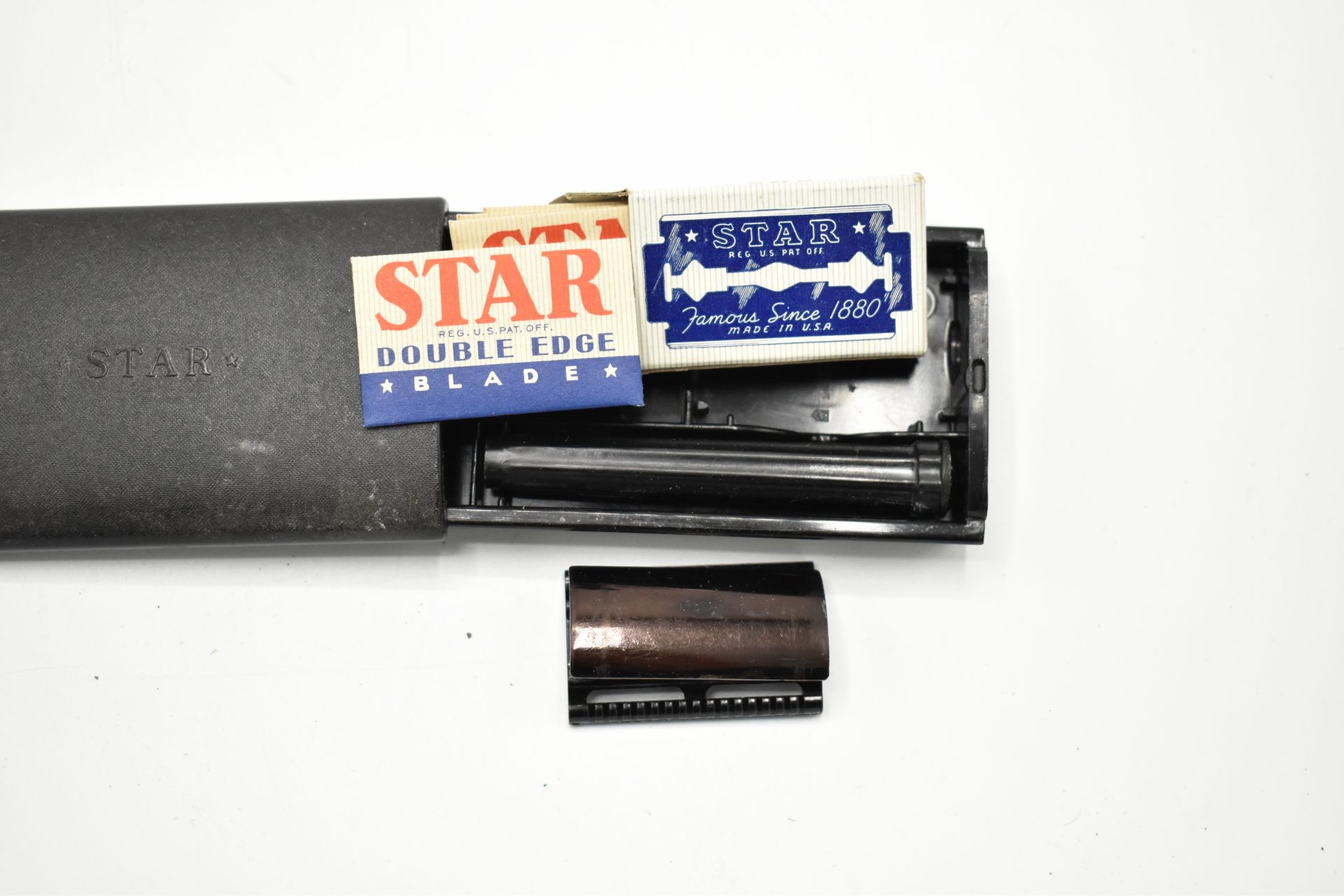 U.S WW2 Star dubble razor shaving kit – Byf41
