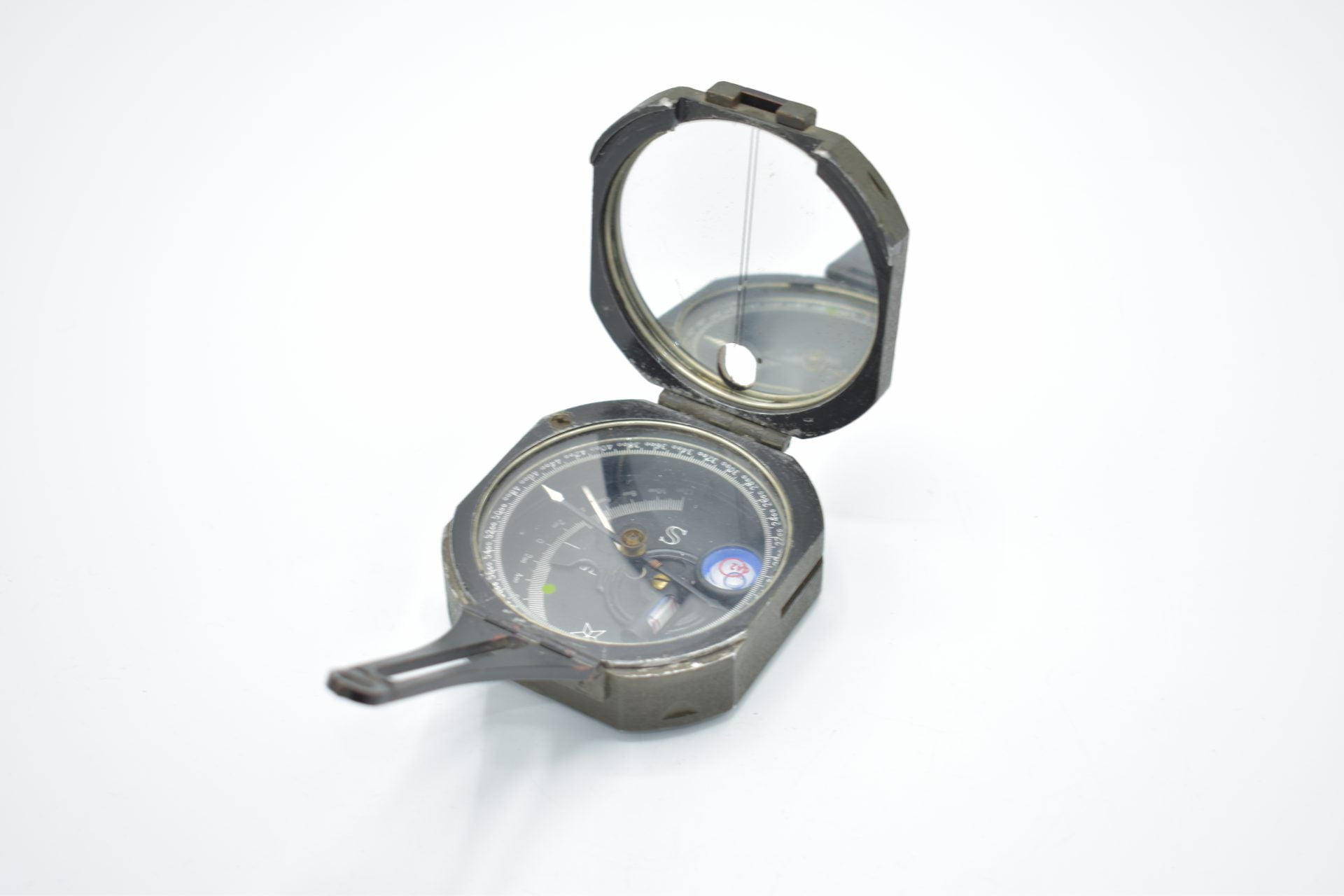 U.S WW2 M2 Artillery Compass with carrying case – Byf41