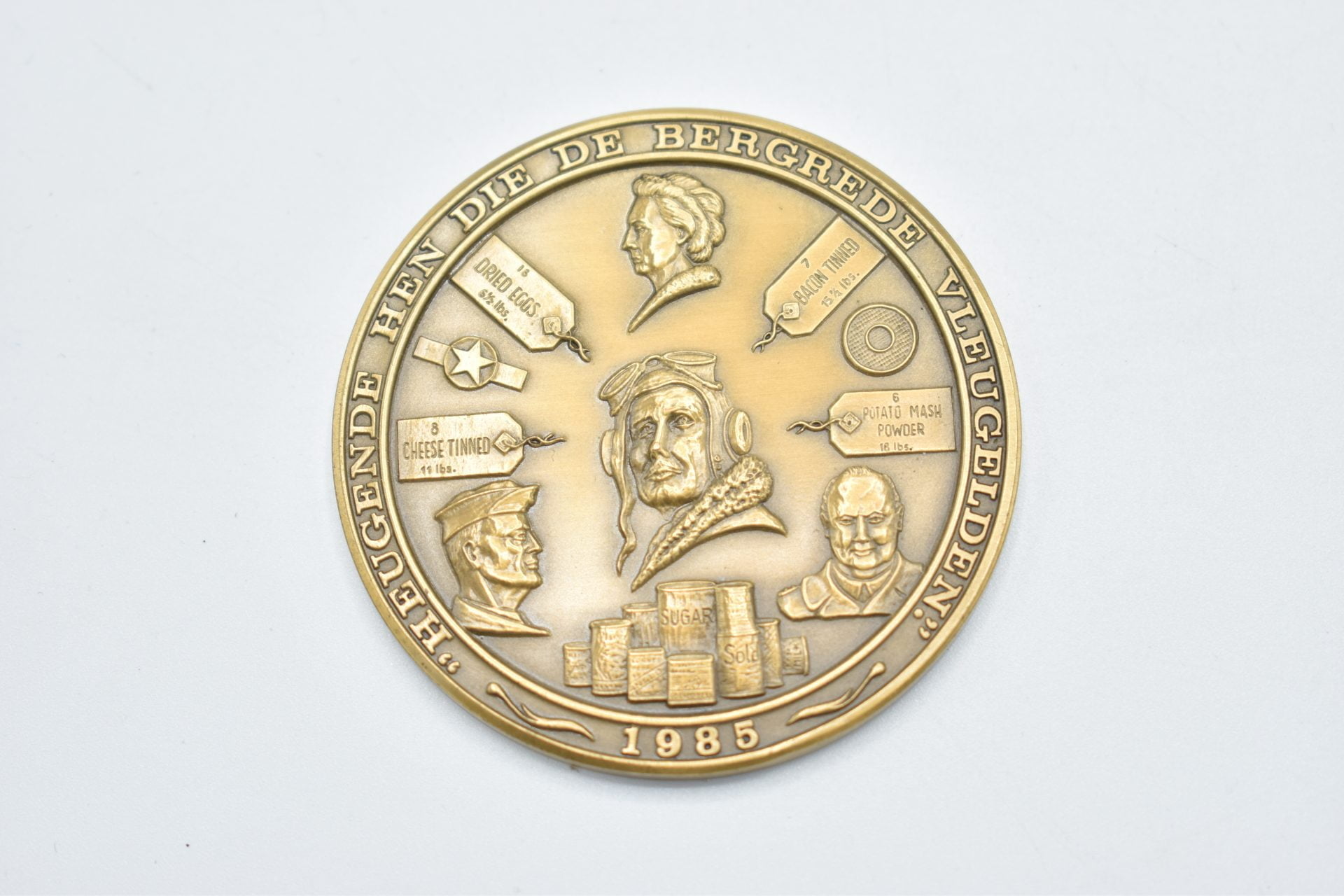 Operation ‘Manna’ Commemaration Medal/Plaque – Byf41