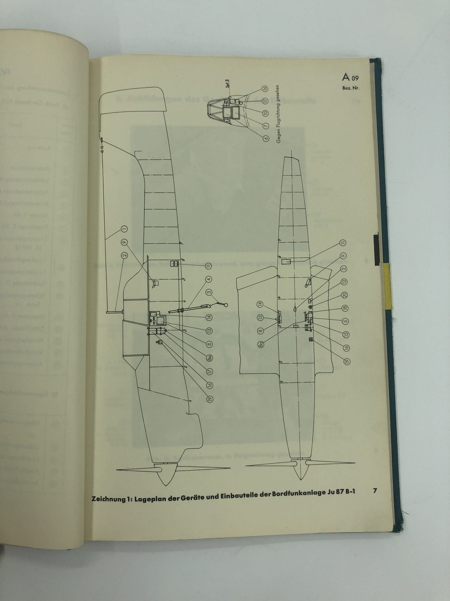 Luftwaffe Ju87(Stuka) B-1 manual Bordfunk-Anlage – Byf41
