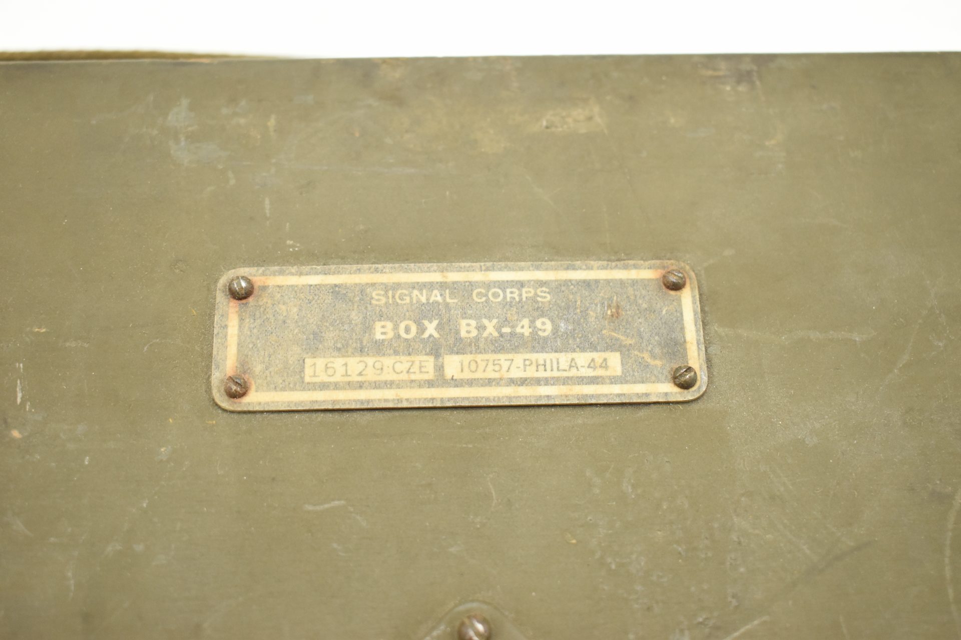 U.S WW2 Signal corps BX-49 1944 – Byf41