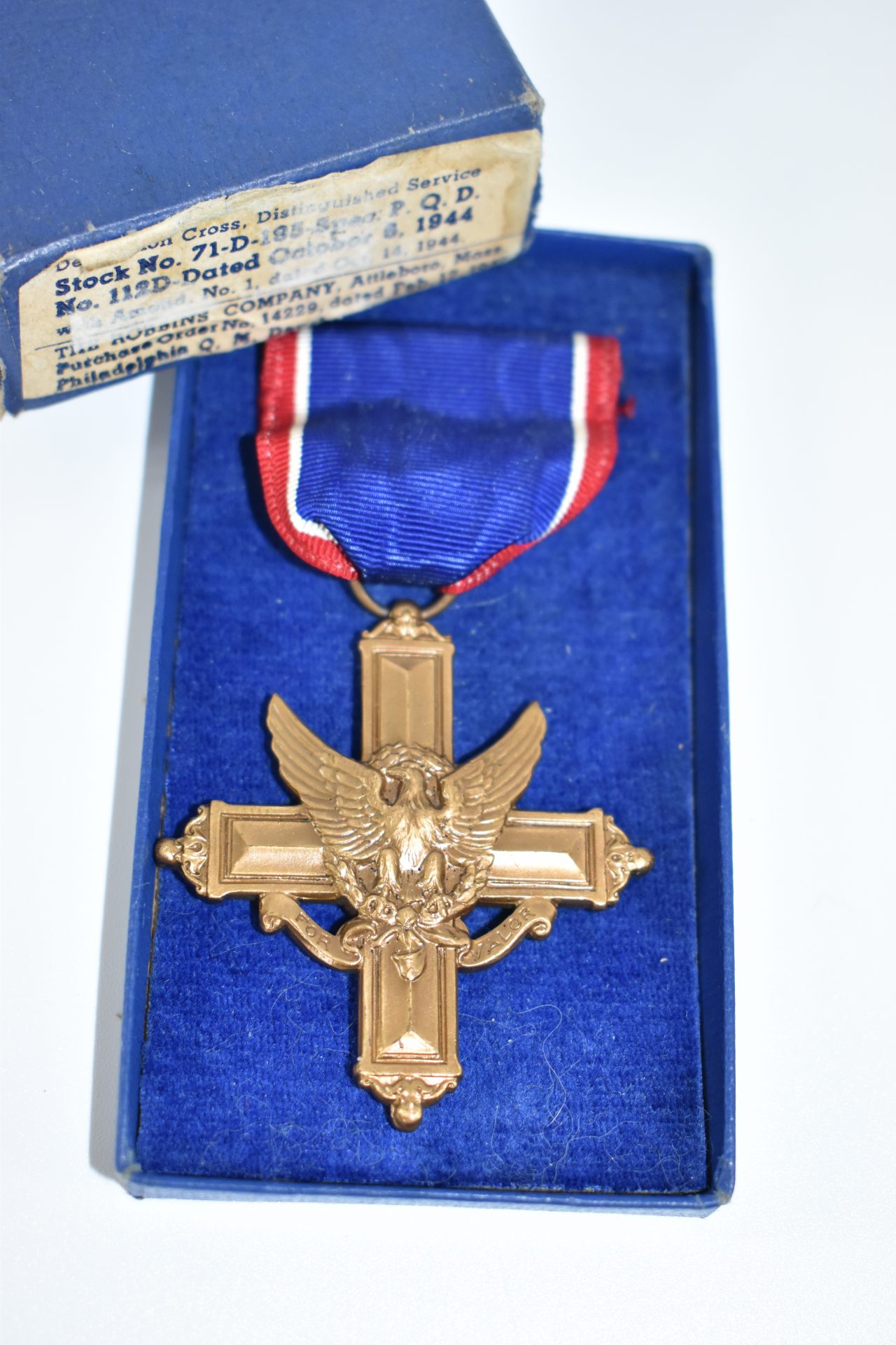 Original WWII US Distinguished Service Cross – Byf41