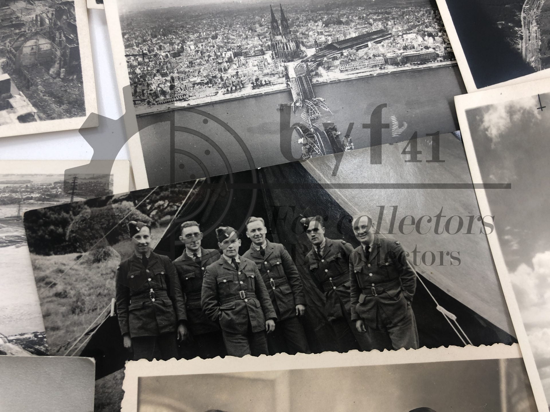 Rare grouping RAF 342 Squadron , Free French squadron. – Byf41