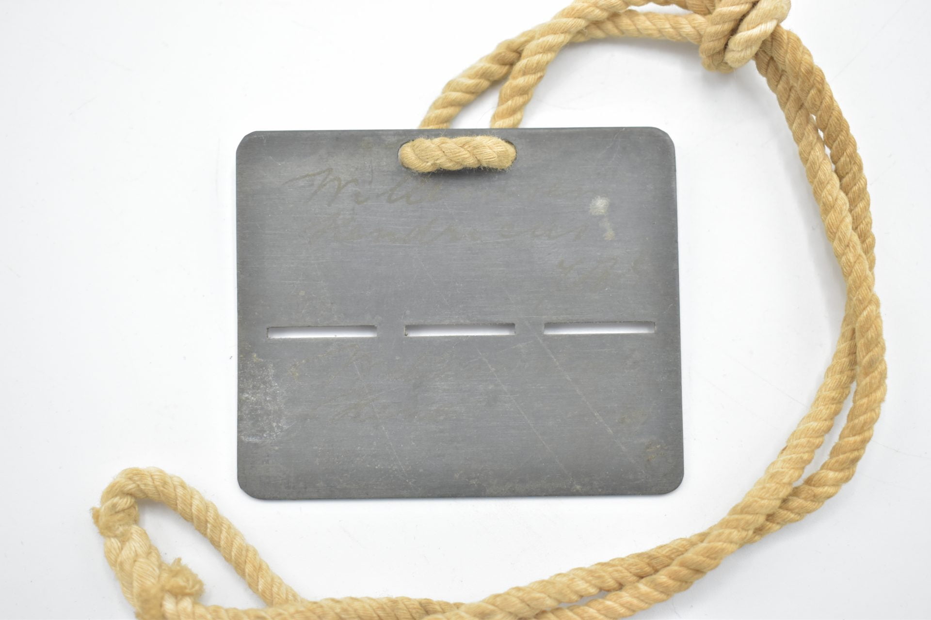 Dutch WW2 etched Identification Tags – Byf41