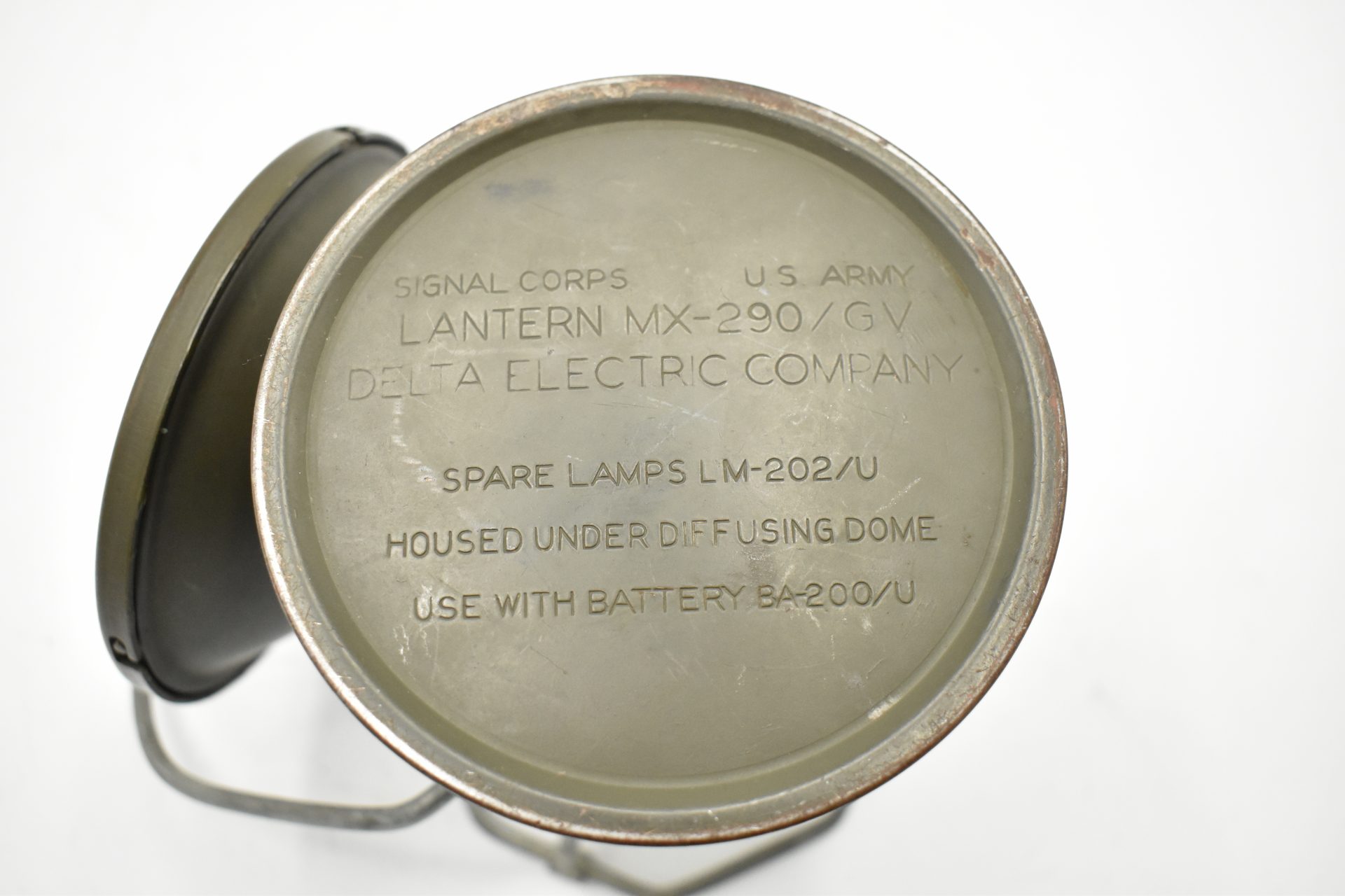 U.S WW2 Signal Corps Lantern MX-290/GV – Byf41