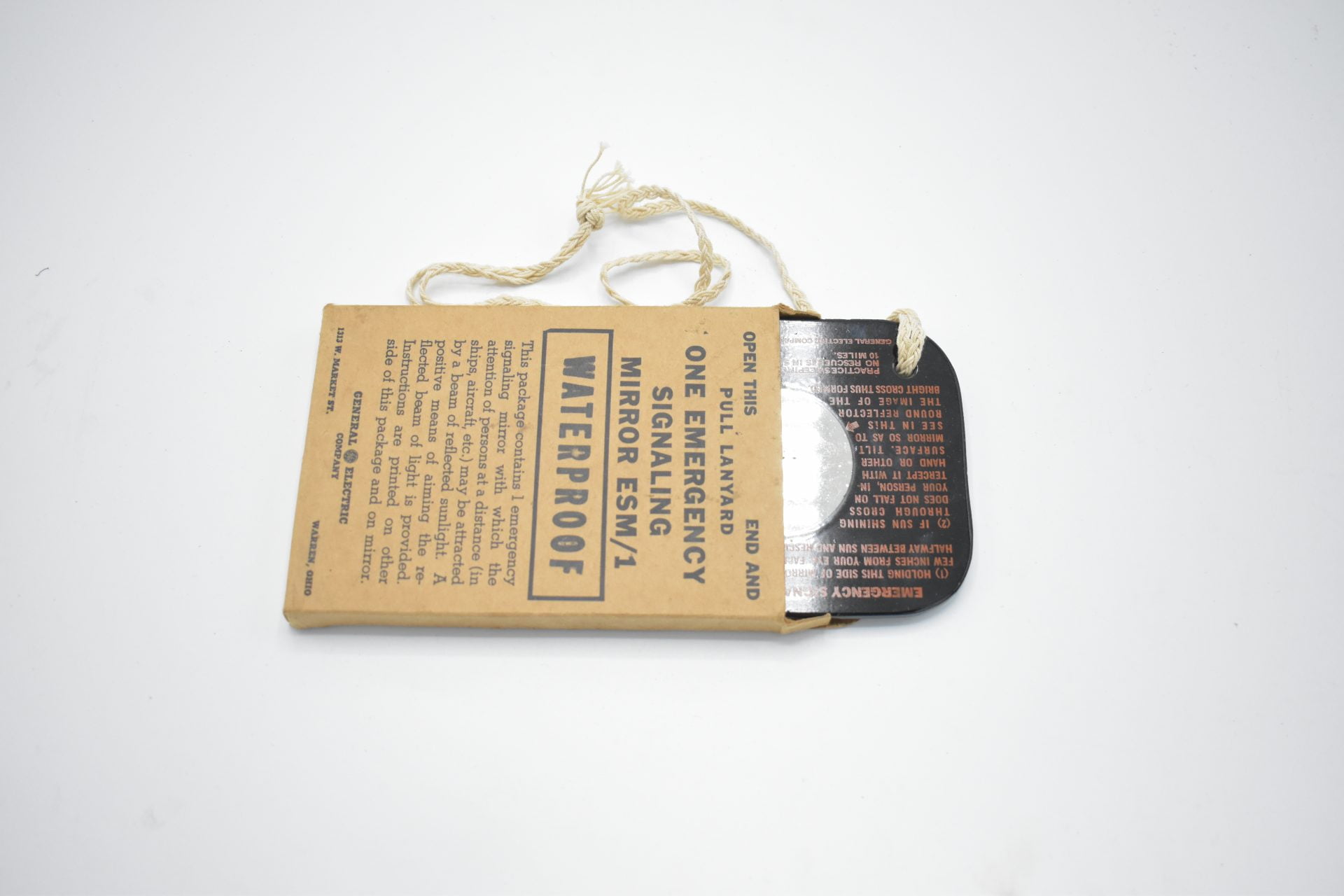 U.S WW2 Emergency signaling mirror ESM/1 – Byf41