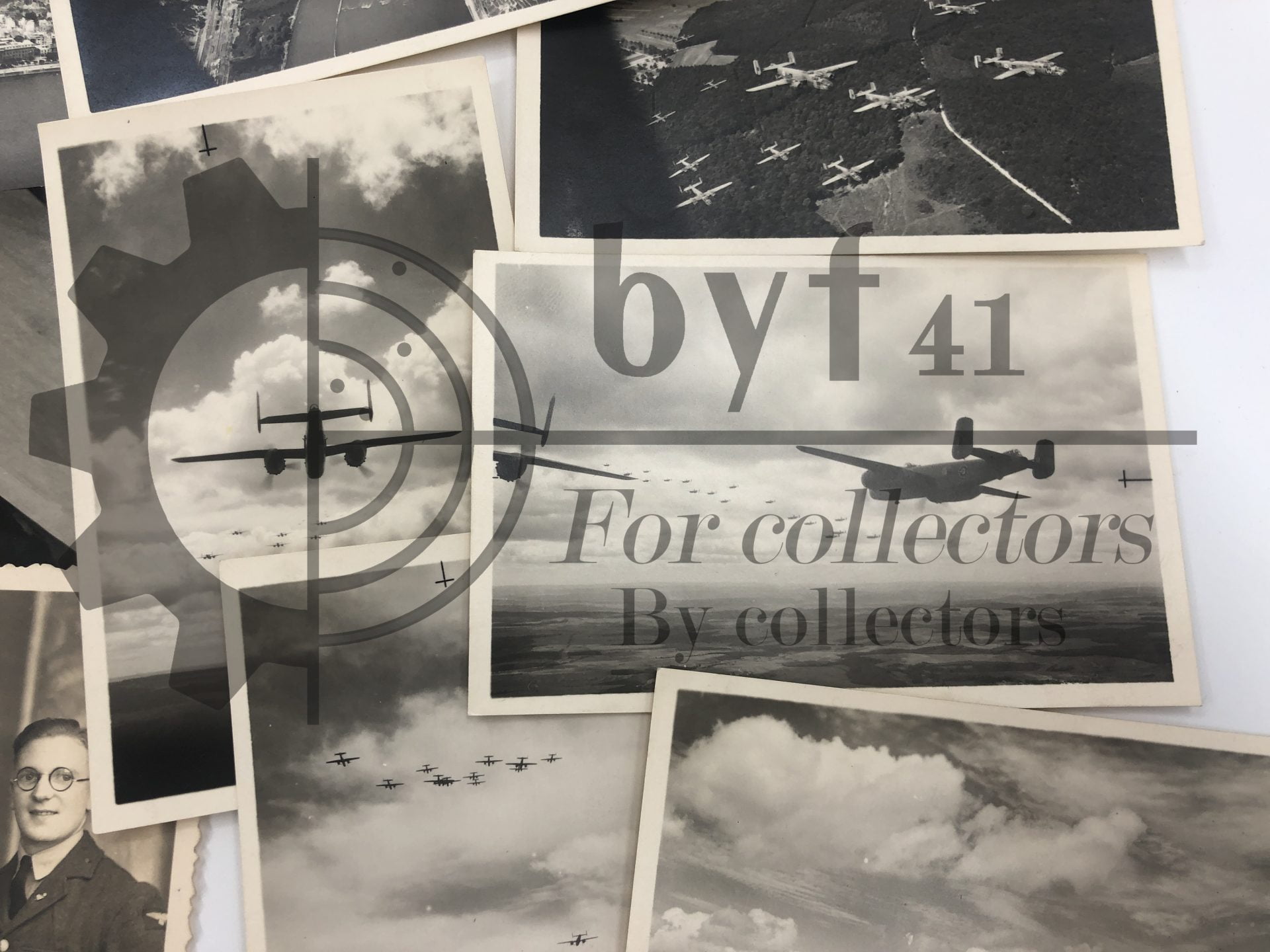 Rare grouping RAF 342 Squadron , Free French squadron. – Byf41