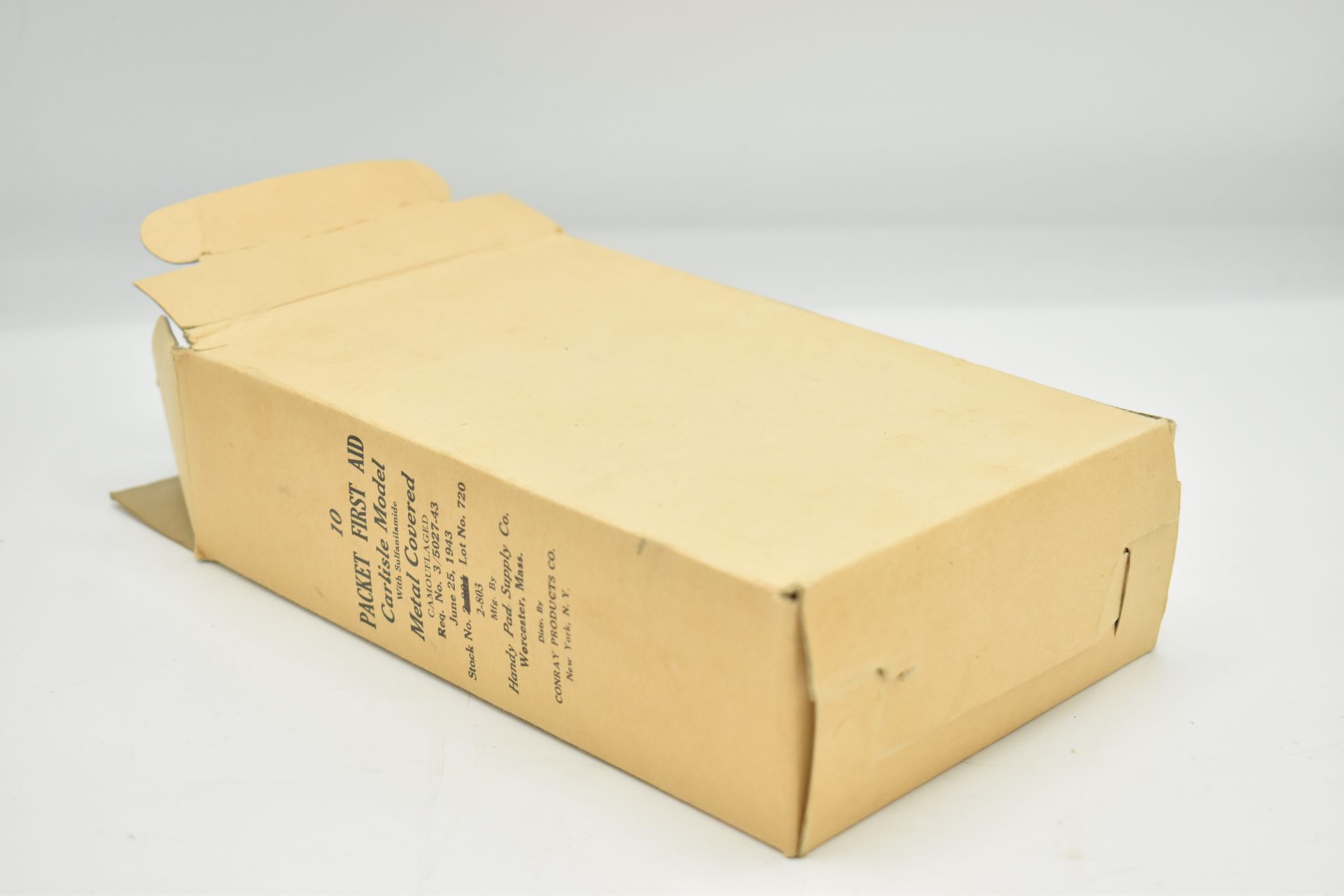 U.S WW2 10 Packet first aid Carlisle model – Byf41