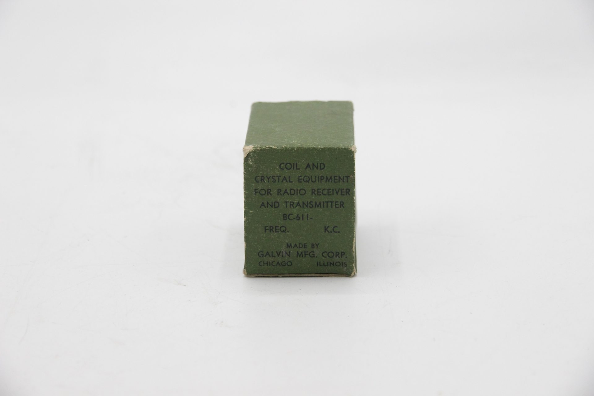 U.S WW2 Coil & Crystal Equipment Radio Receiver – Byf41