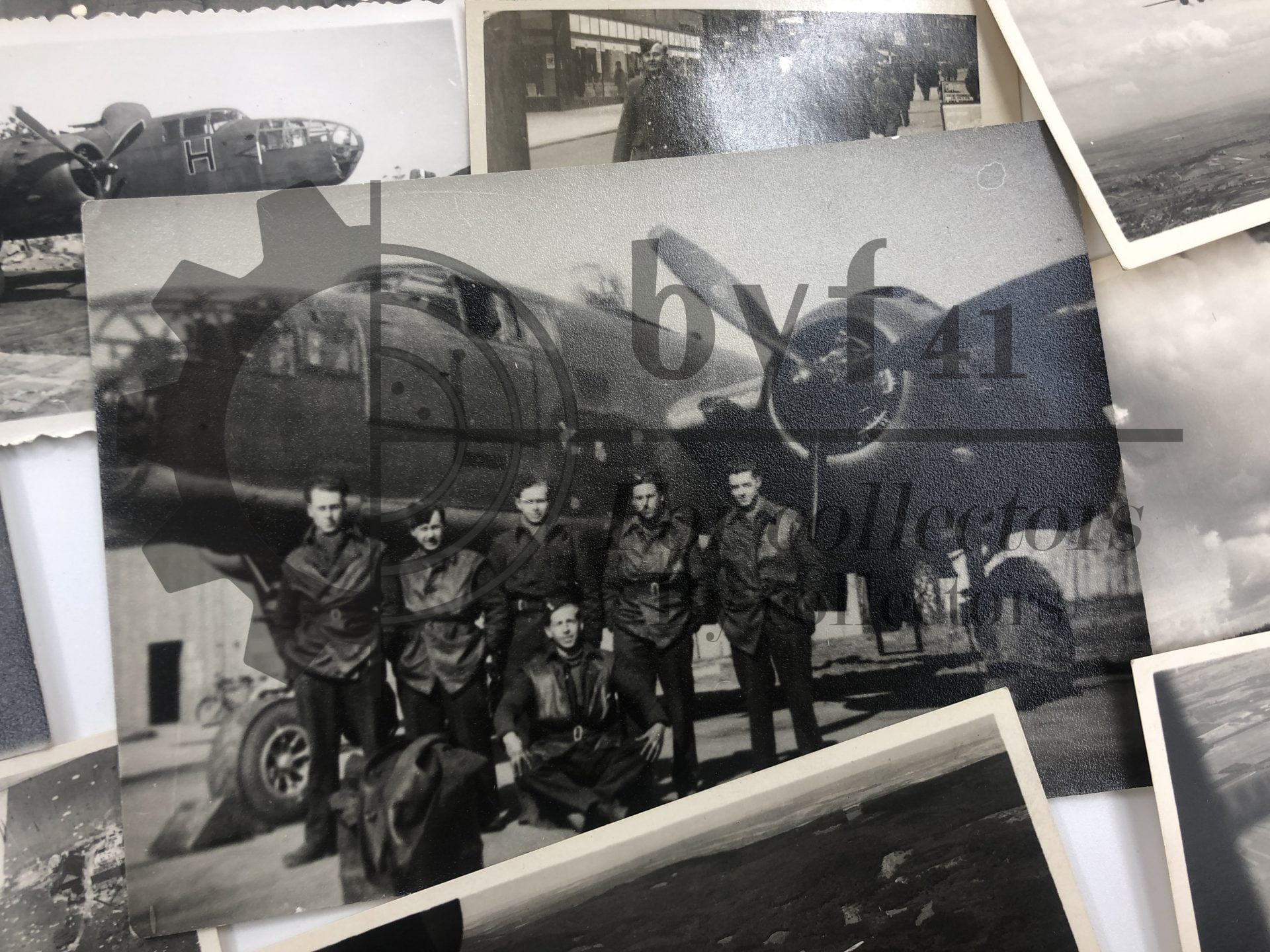 Rare grouping RAF 342 Squadron , Free French squadron. – Byf41